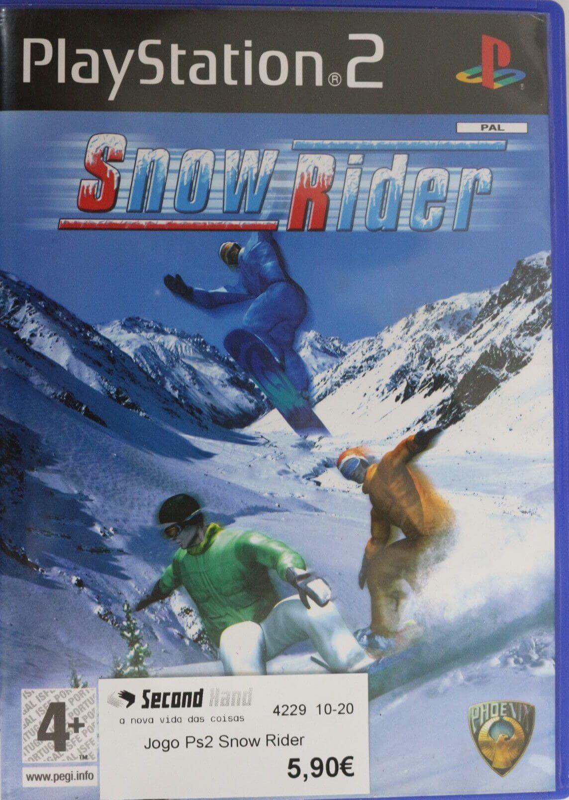 Jogo Ps2 Snow Rider | Loja Secondhand