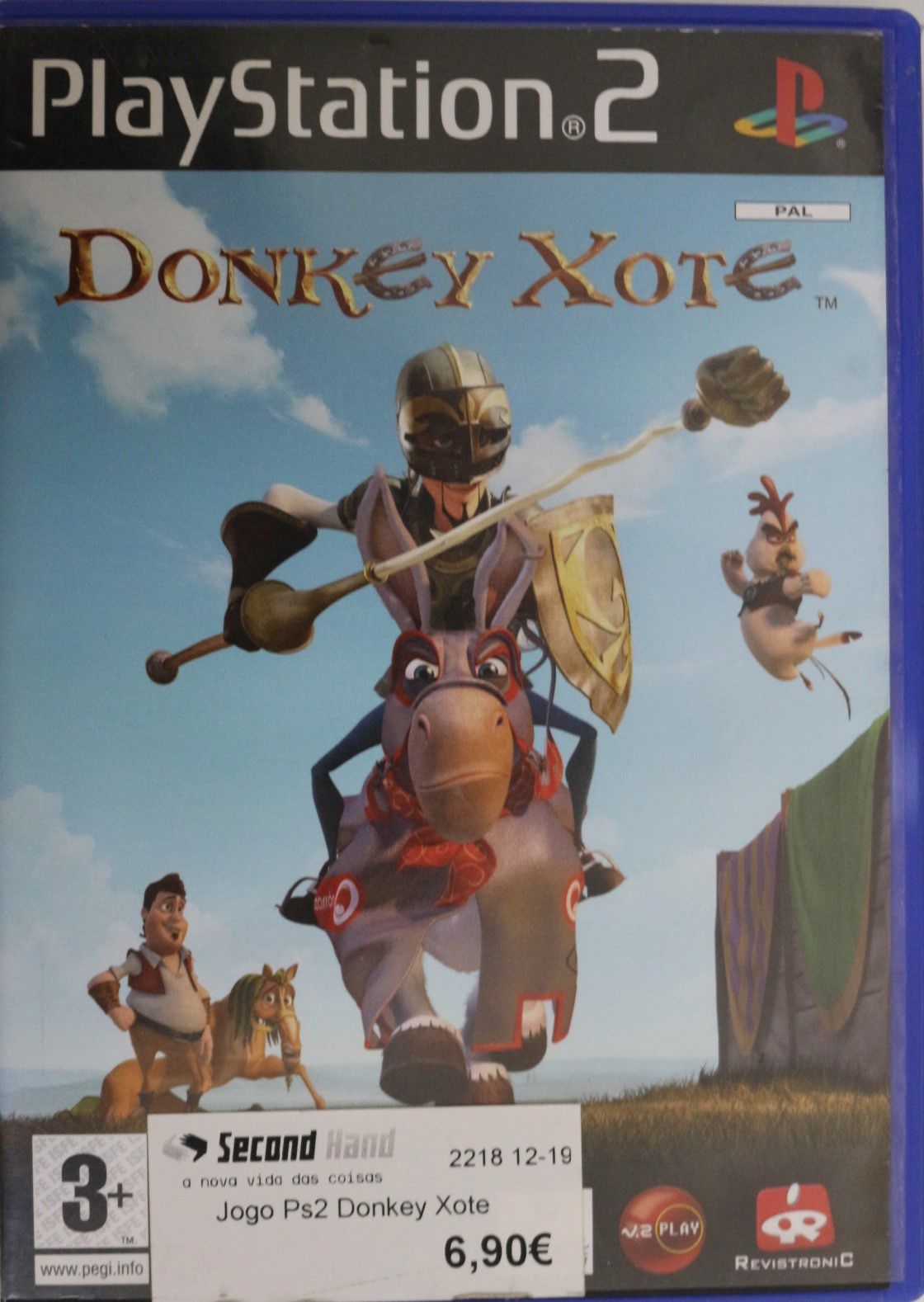 Jogo Ps2 Donkey Xote | Loja Secondhand