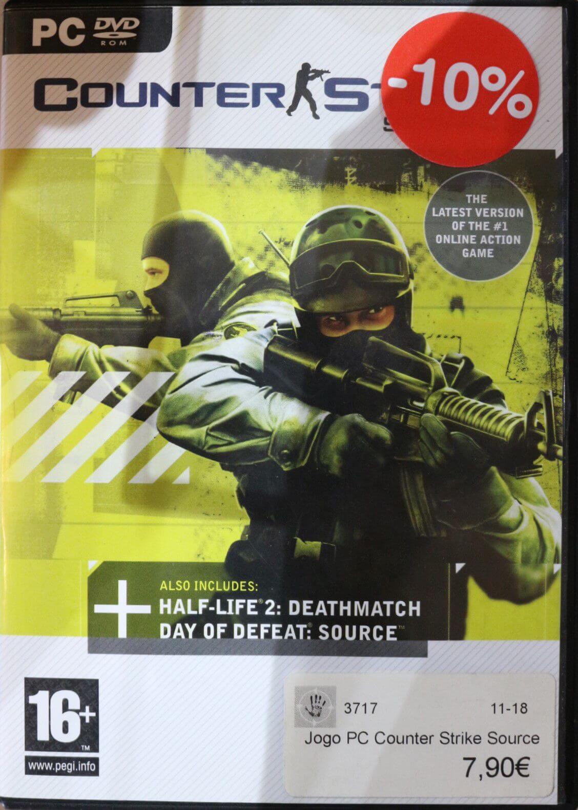 Jogo Pc Counter Strike Source | Loja Secondhand