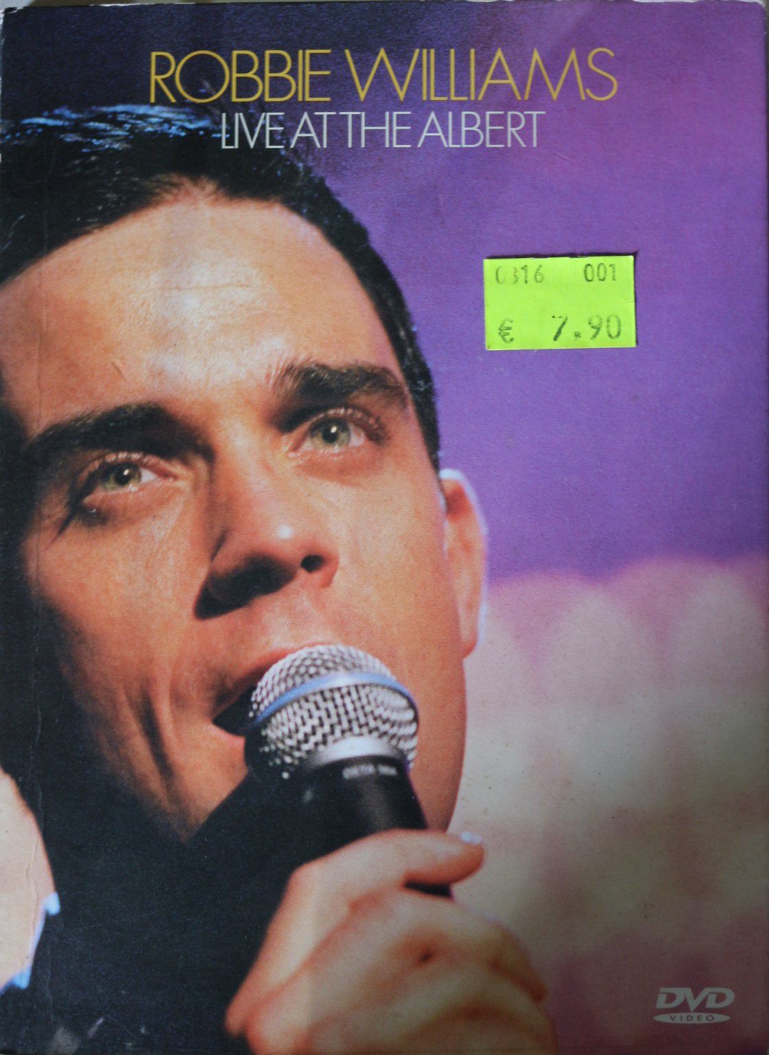 Dvd Musical "Robbie Williams Live at The Albert" | Loja Secondhand