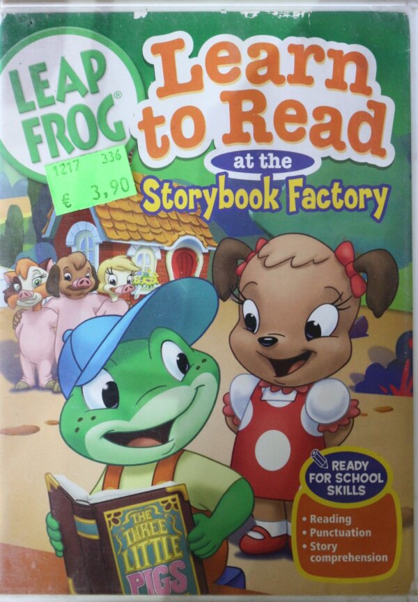 Dvd Infantil "Learn to Read at the Storybook Factory" | Loja Secondhand