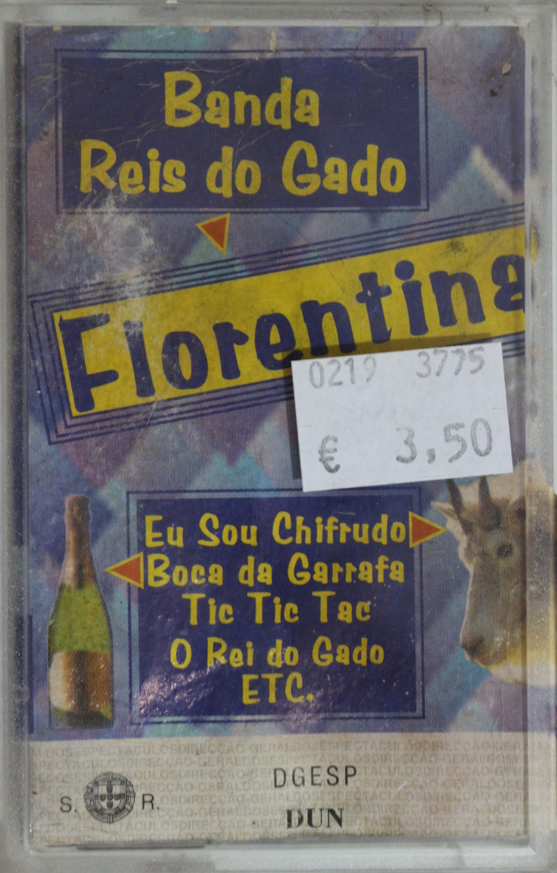 Cassete de Música "Banda Reis do Gado - Florentina" | Loja Secondhand