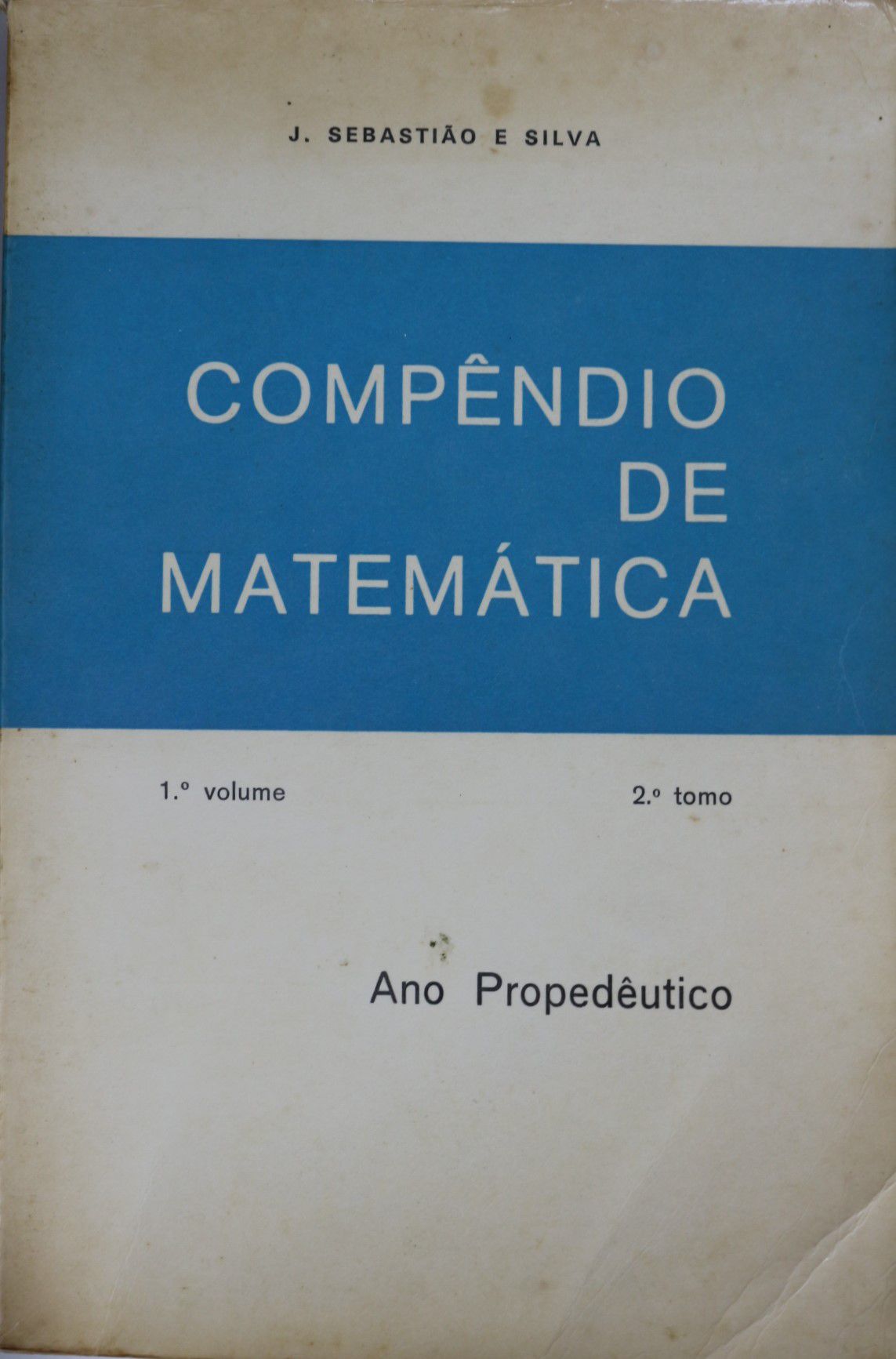 Livro "Compêndio de Matemática" - 1º Volume | Loja Secondhand