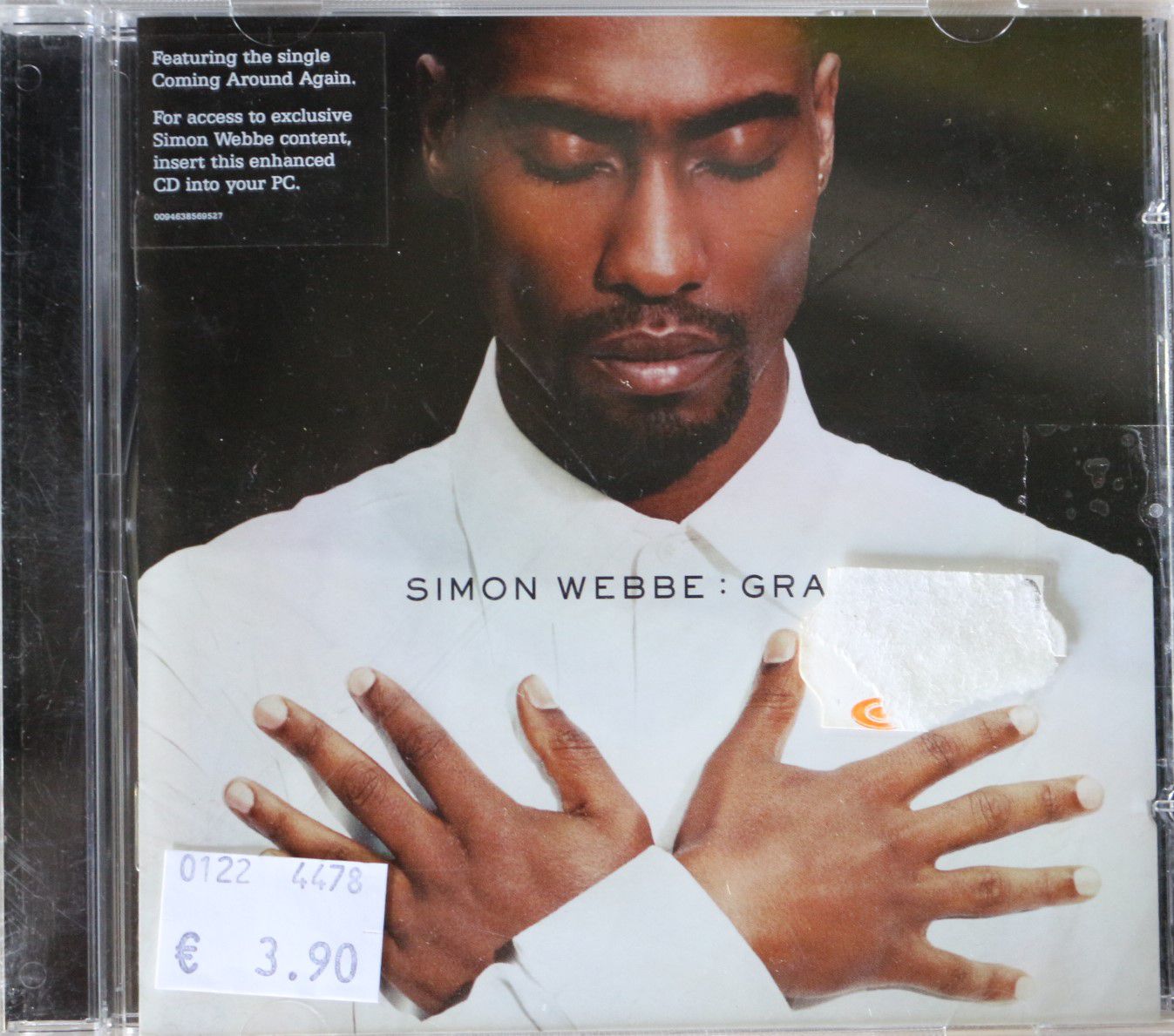 Cd Musical "Simon Webbe: Grace" | Loja Secondhand