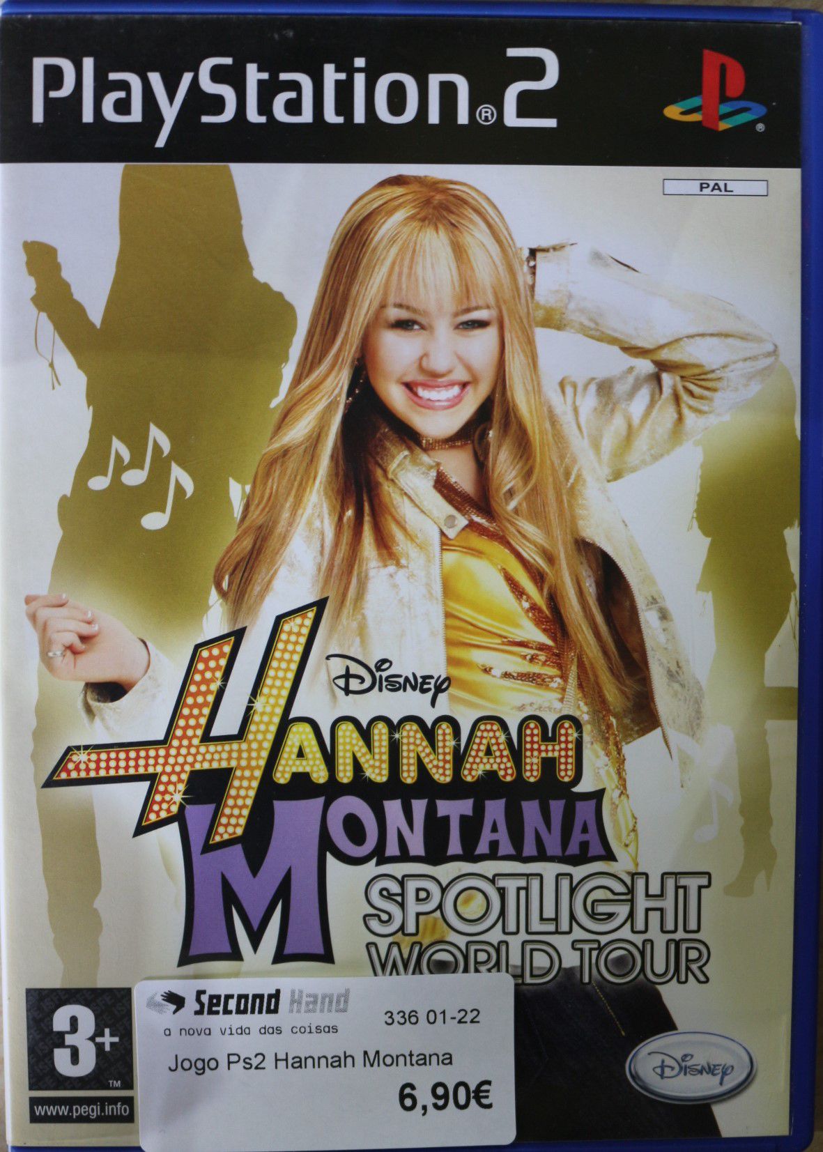 Jogo Ps2 Hannah Montana - Spotlight World Tour | Loja Secondhand