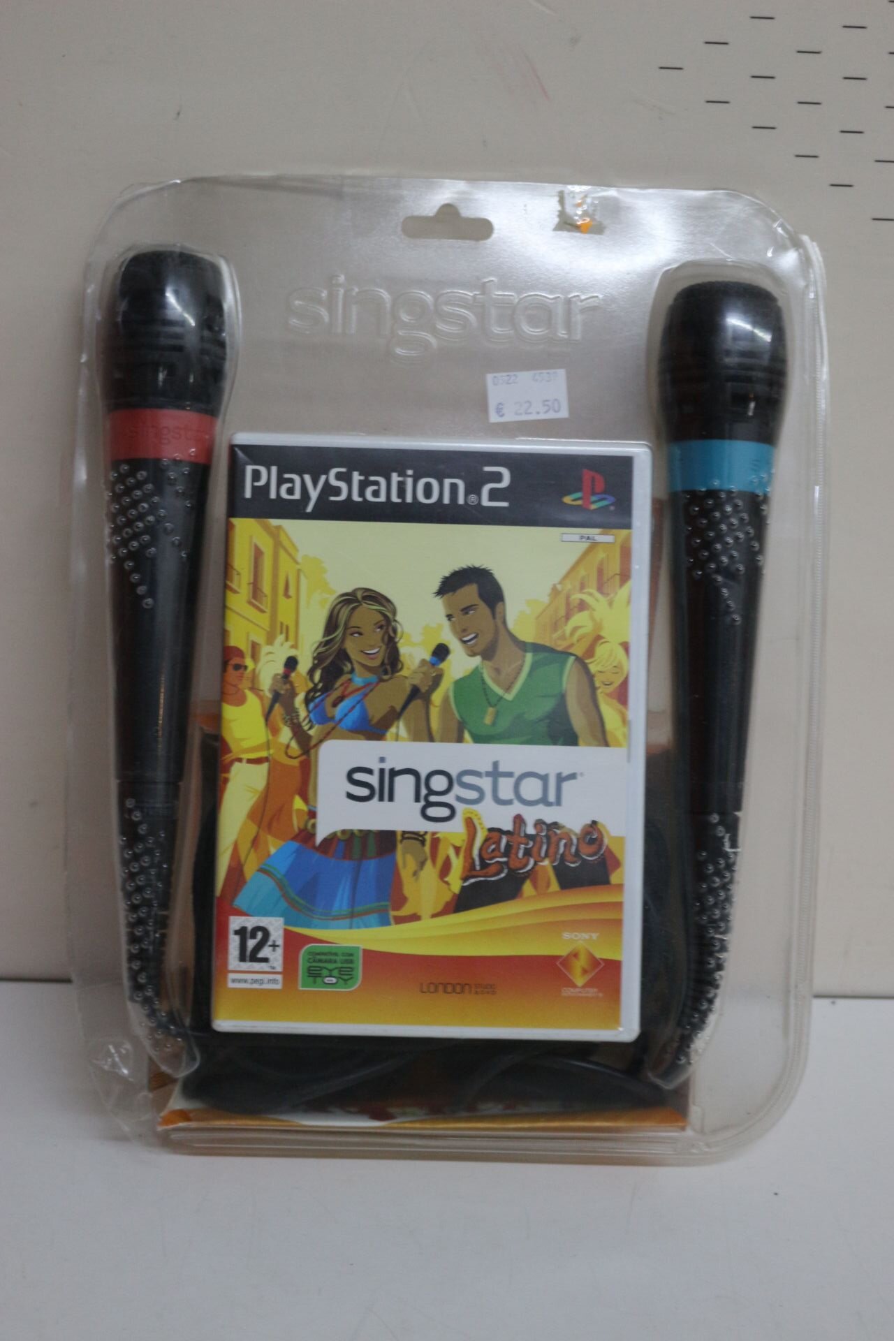 Conjunto Singstar Ps2 | Loja Secondhand