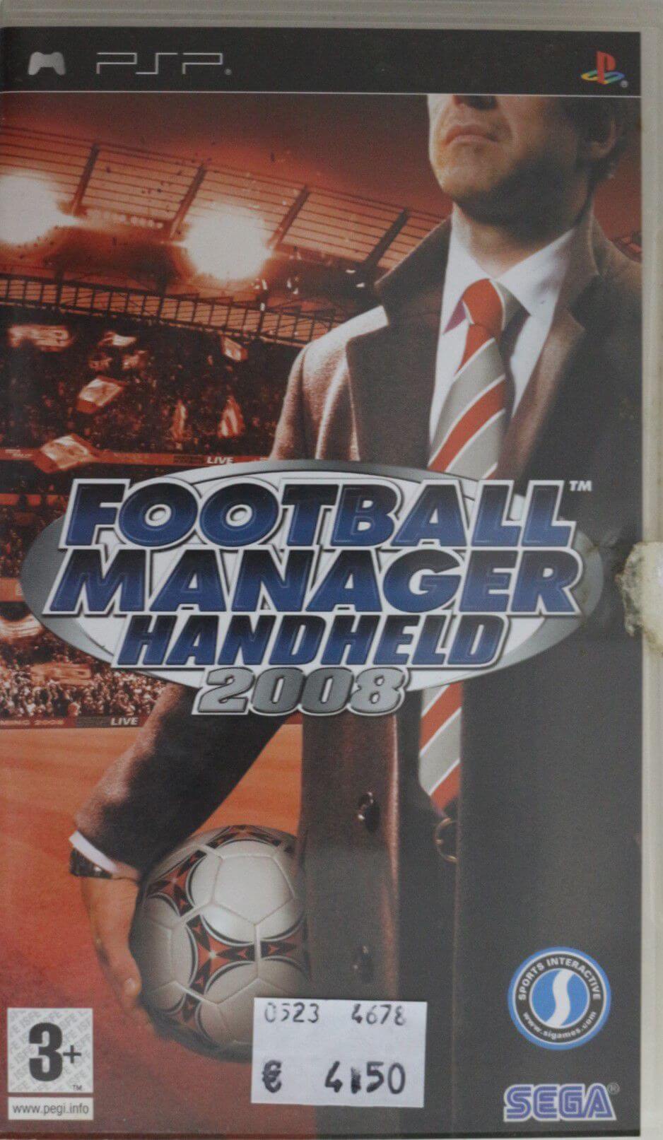 Jogo Psp Football Manager Handheld 2008 | Loja Secondhand