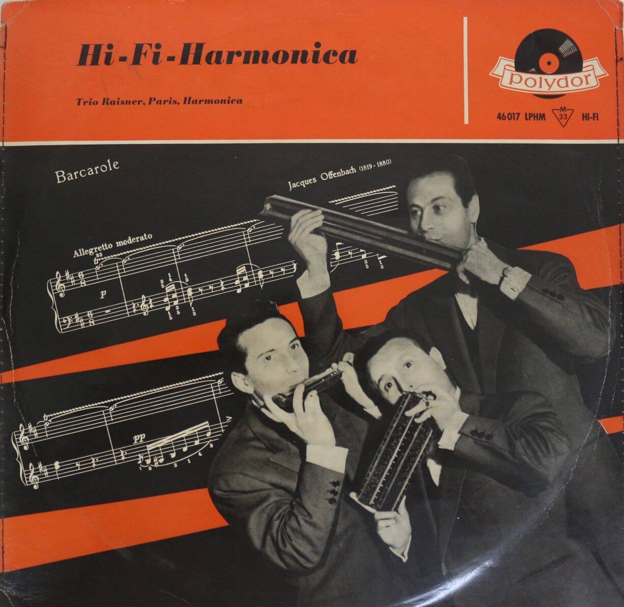 Disco Vinil Hi-Fi Harmónica - Trio Raisner, Paris, Harmonica | Loja ...