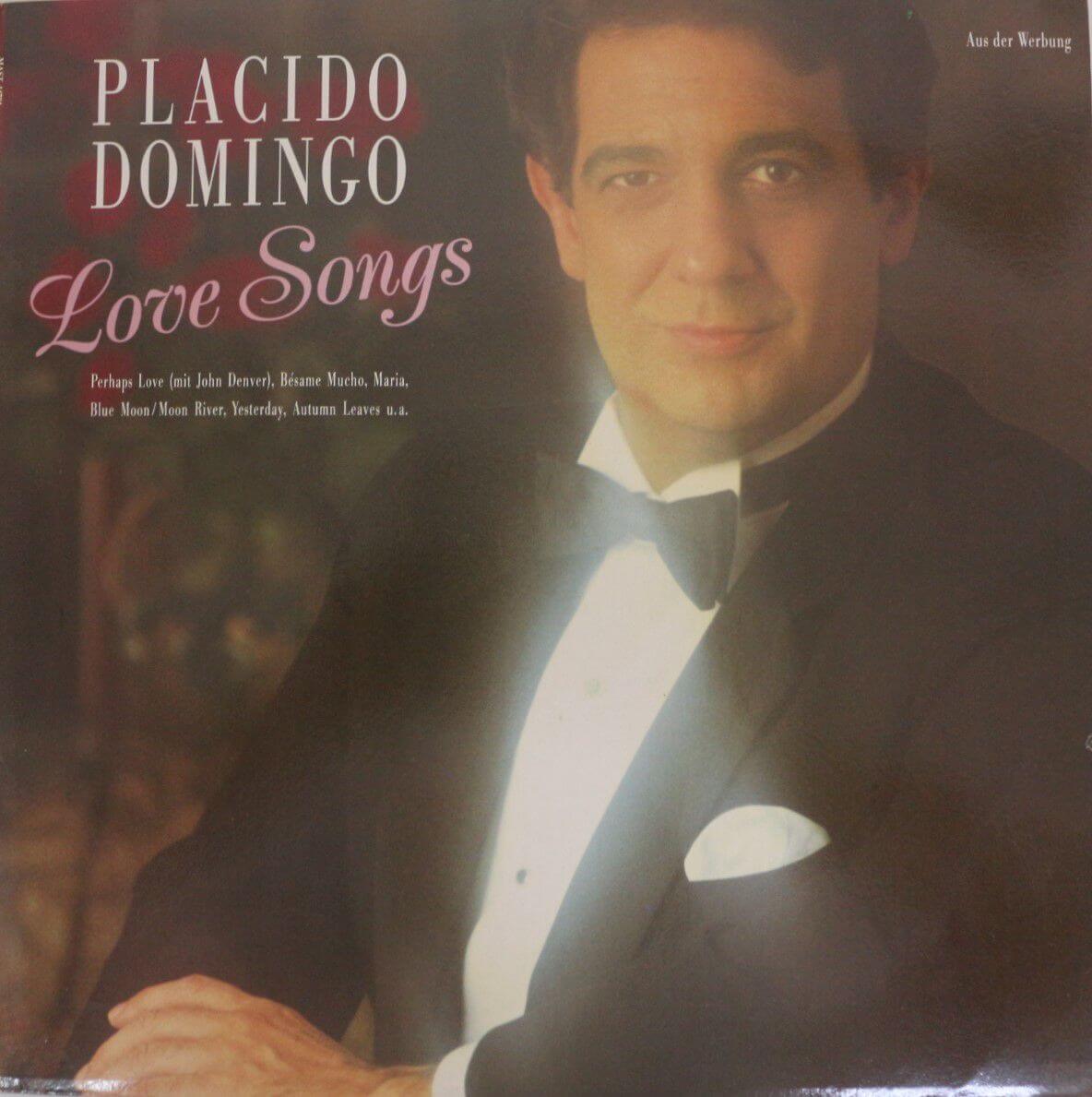 Disco Vinil Placido Domingo - Love Songs | Loja Secondhand