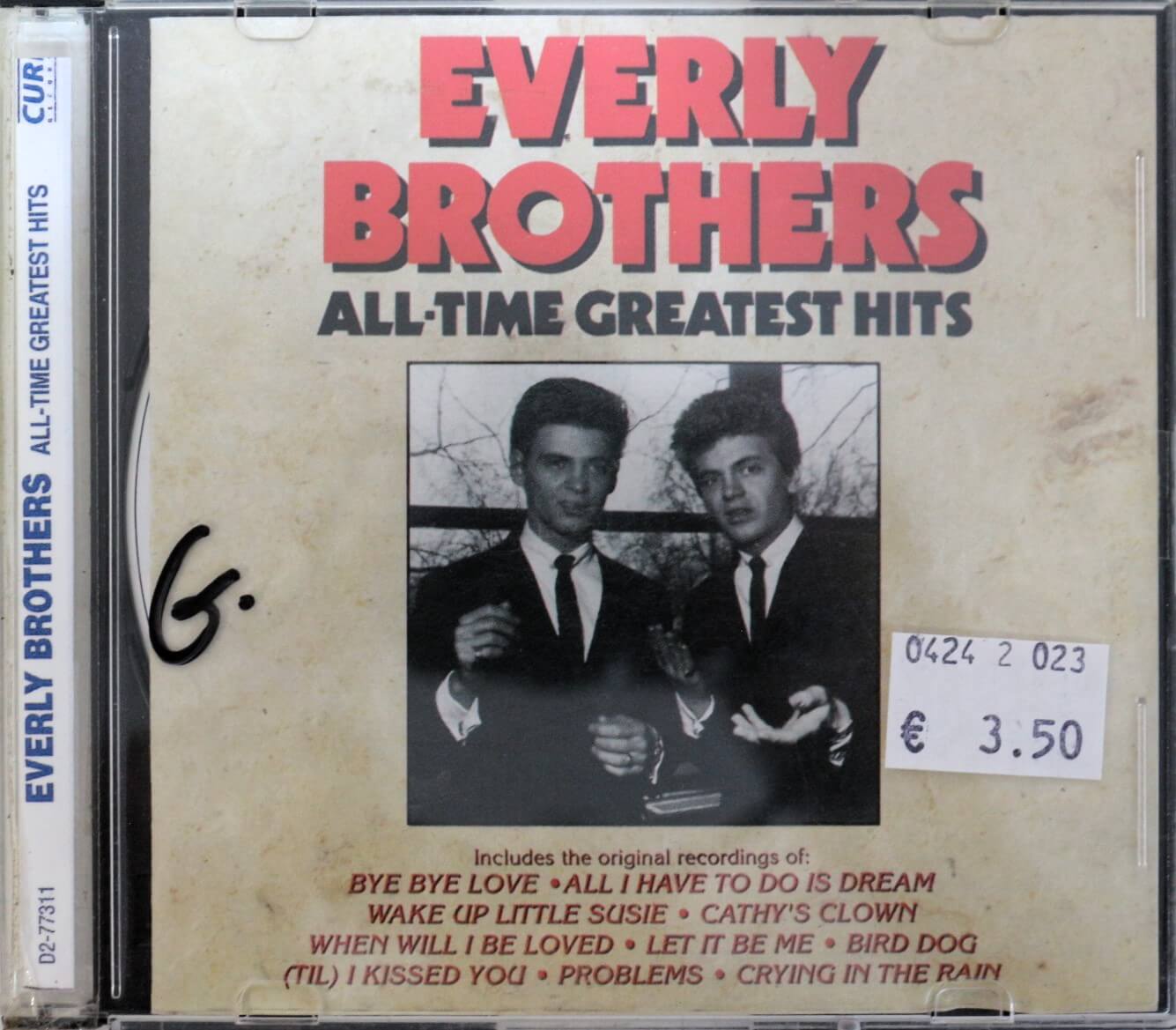 Cd Musical "Everly Brothers - All Time Greatest Hits" | Loja Secondhand